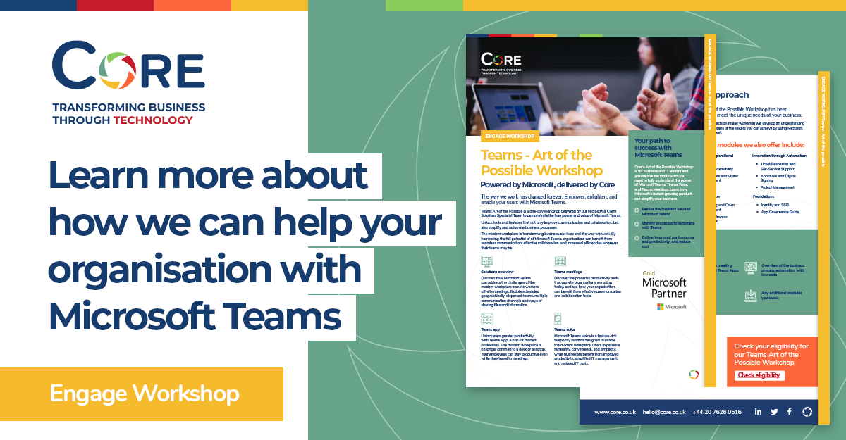 Get the most from Microsoft Teams